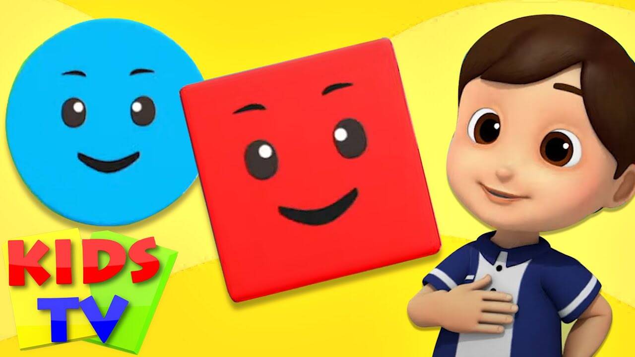Watch Popular Kids English Nursery Song Shapes All Around Shapes And