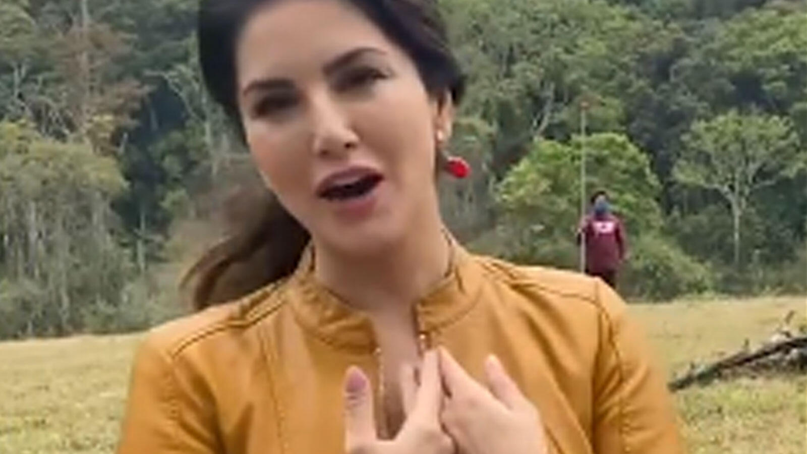 The sets of Sunny Leone's 'Shero' is 'animal cruelty-free'; the actress ...