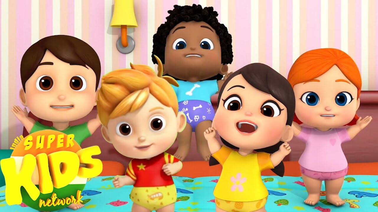 Watch Popular Kids Songs and Hindi Nursery Rhyme 'Paanch Chote Bachhe ...