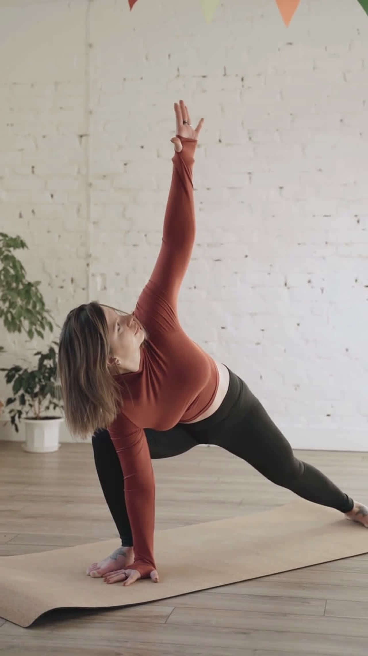 WORST: Triangle pose