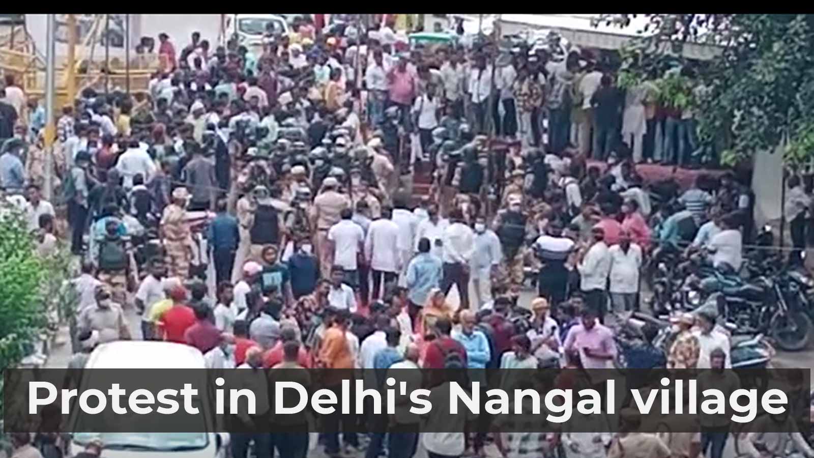 Nine-year-old Dalit girl's family members and residents of Delhi's ...