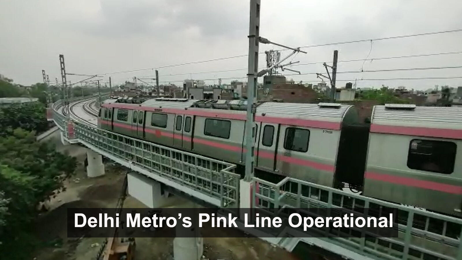 Delhi: Metro's 'missing link' bridged, Pink Line becomes longest ...