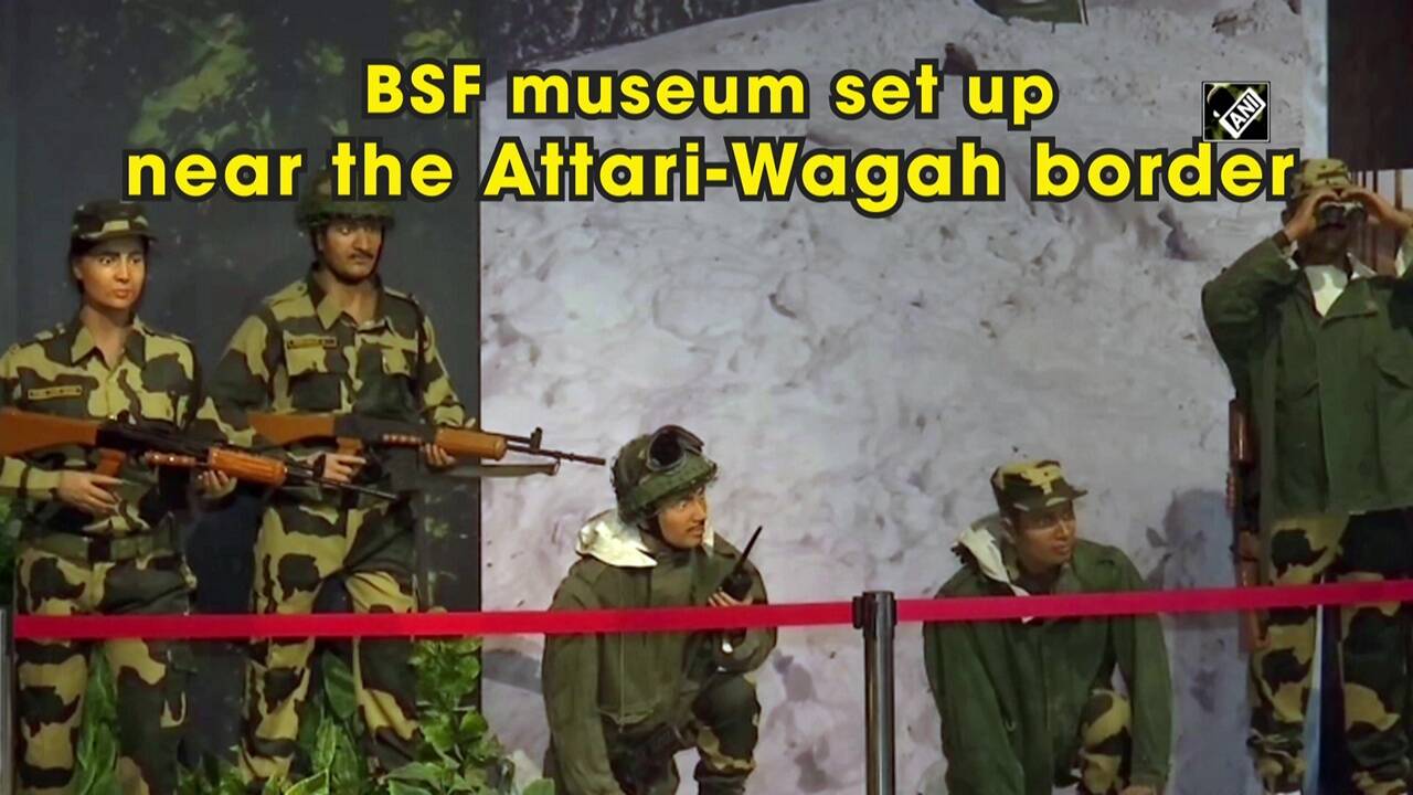 BSF museum: BSF museum set up near the Attari-Wagah border