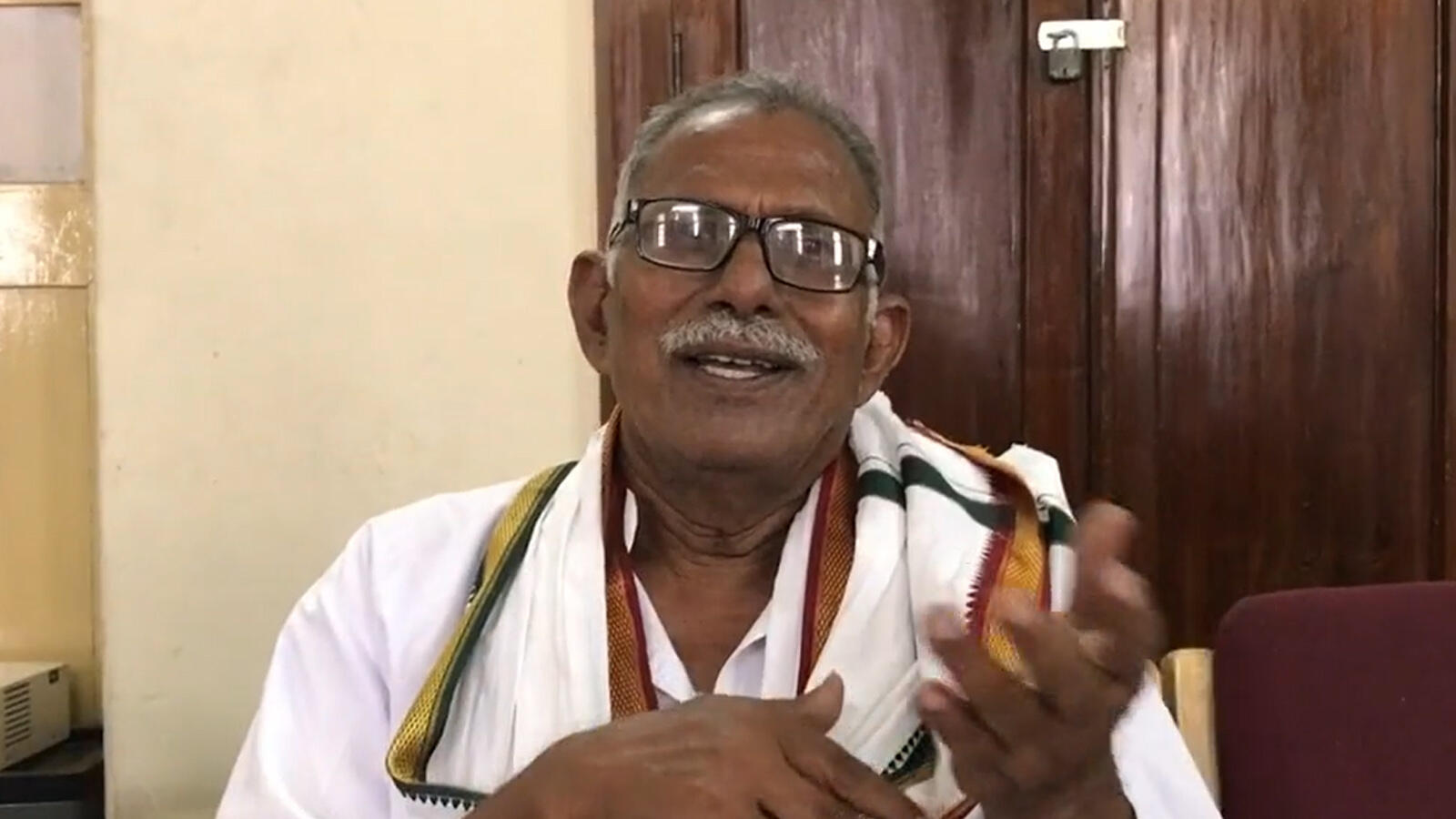 92-year-old freedom fighter Vunnam Venkaiah remembers Mahatma Gandhi's ...