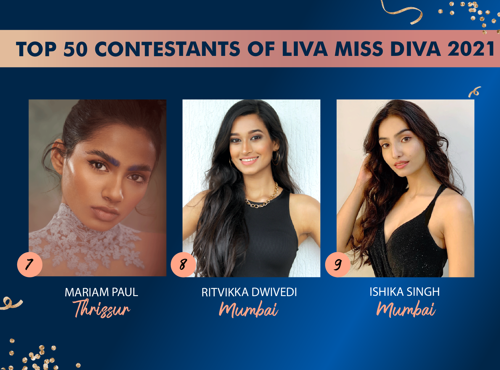 Unveiling of LIVA Miss Diva 2021 Top 50 Contestants!