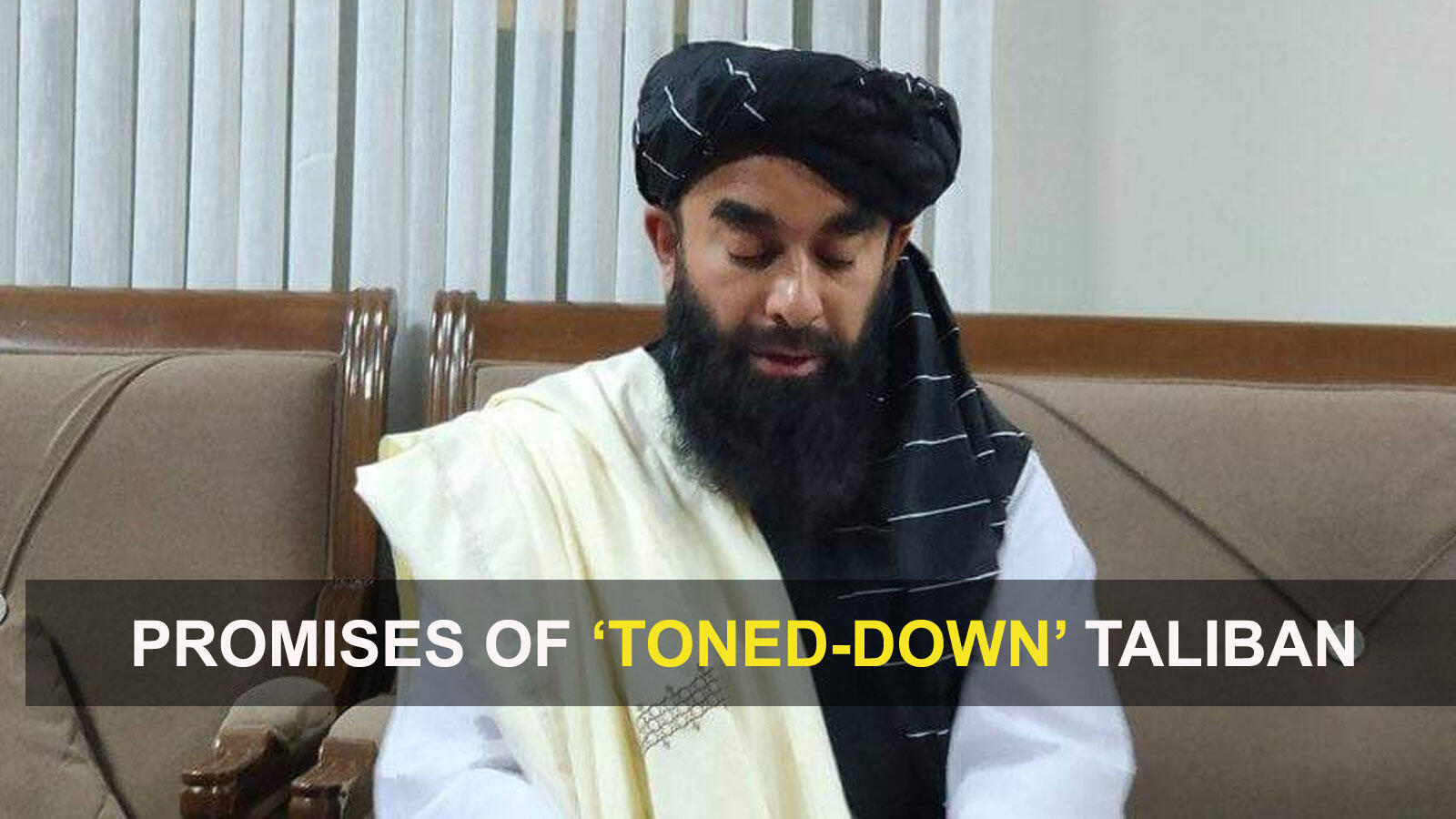 afghanistan news: Peace, Non-violence: Here’s all Taliban has promised ...