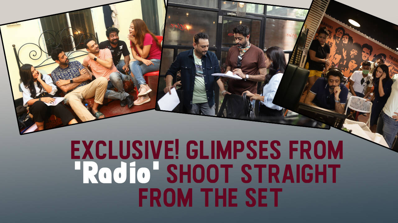 Exclusive! Glimpses from 'Radio' shoot with cast and crew