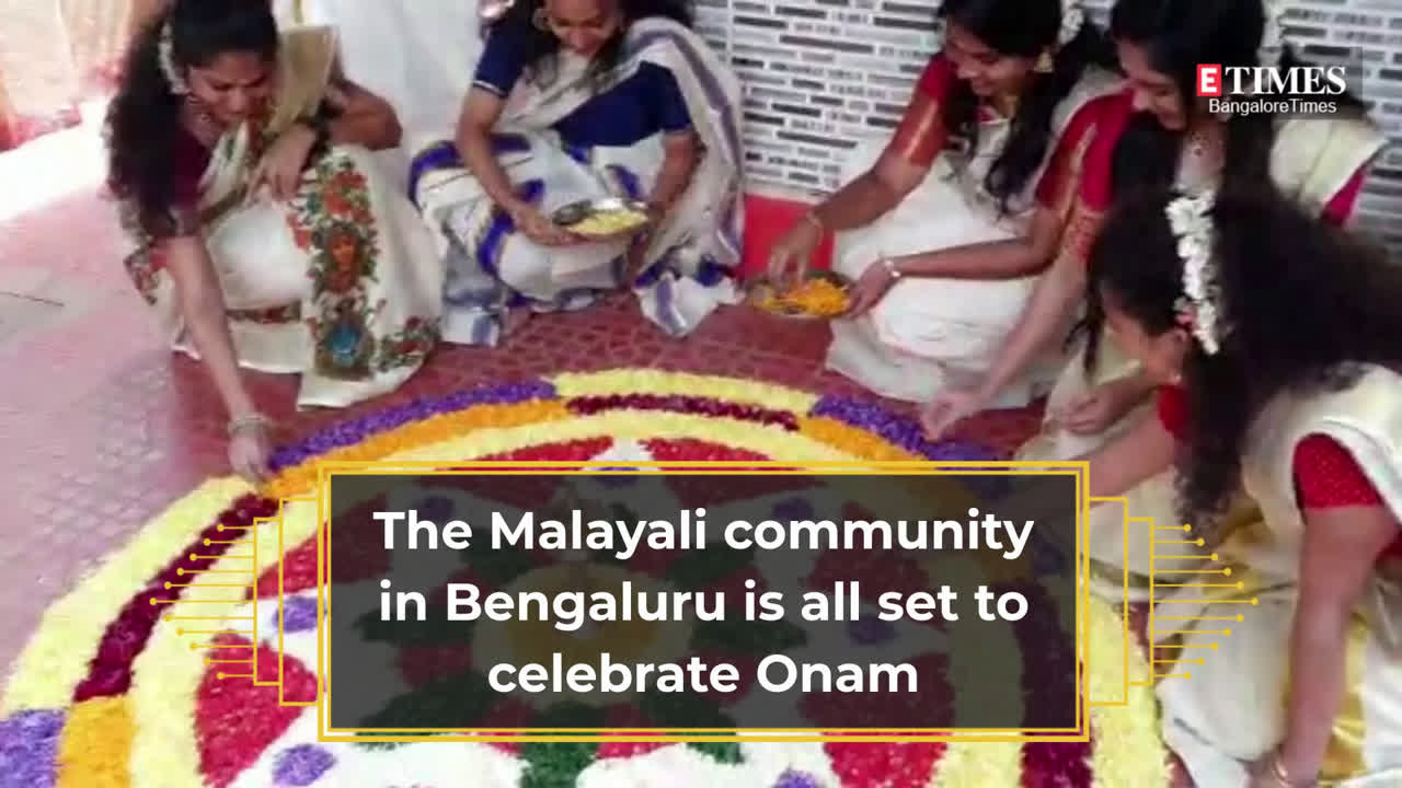 A peek into the first day of Onam celebrations in namma Bengaluru