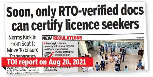 Doctors seek change in system to avoid visit to RTO…