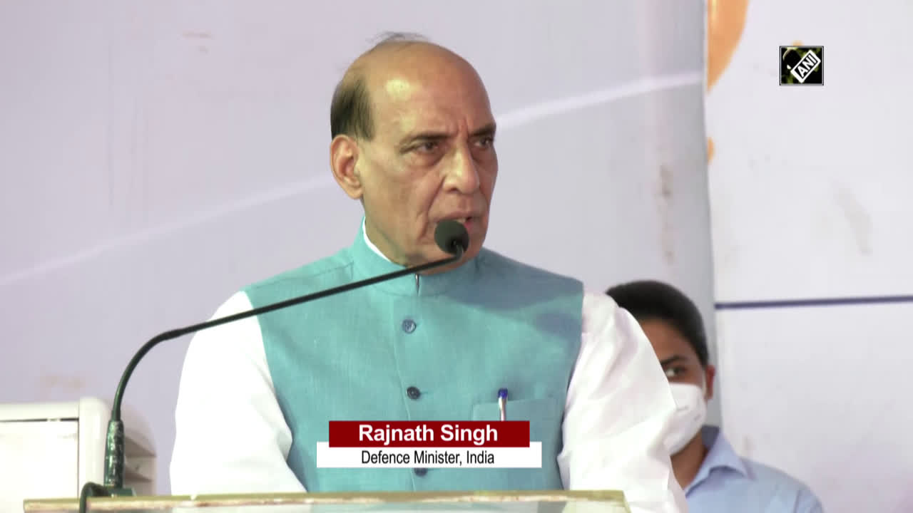 Rajnath Singh attends handing over ceremony of multi mode hand grenades ...
