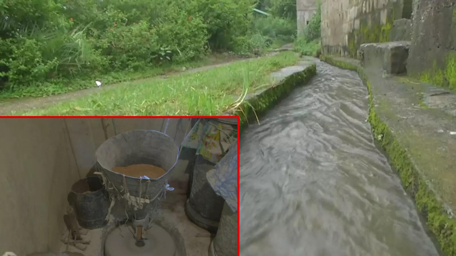 Traditional Water Mill ‘Gharat’ reintroduced in Dharamshala