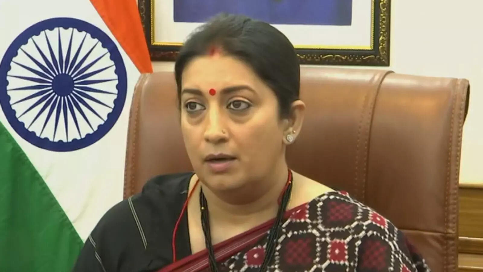 ‘Sad day in our constitutional history’: Smriti Irani on Narayan Rane’s ...