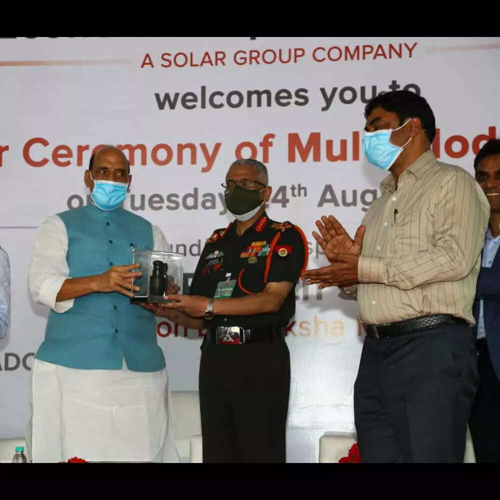 First batch of Multi-Mode Hand Grenades handed over to Indian Army