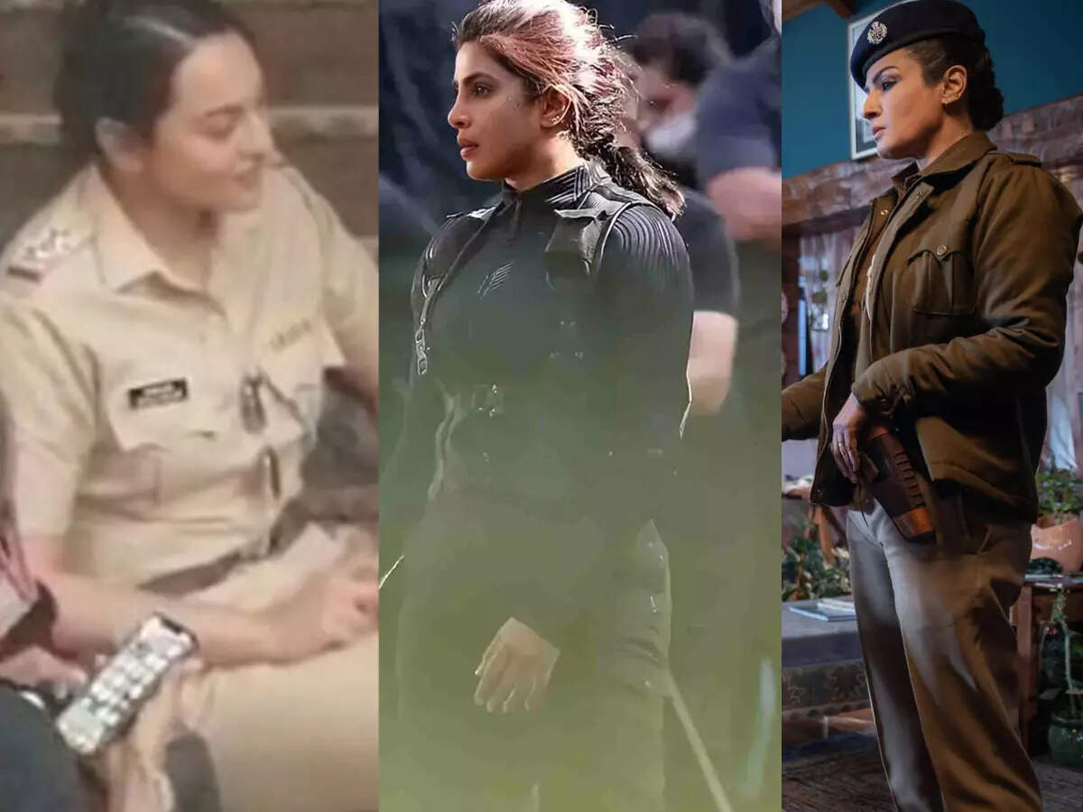 Priyanka Chopra, Sonakshi Sinha, Raveena Tandon: Actresses playing cops ...