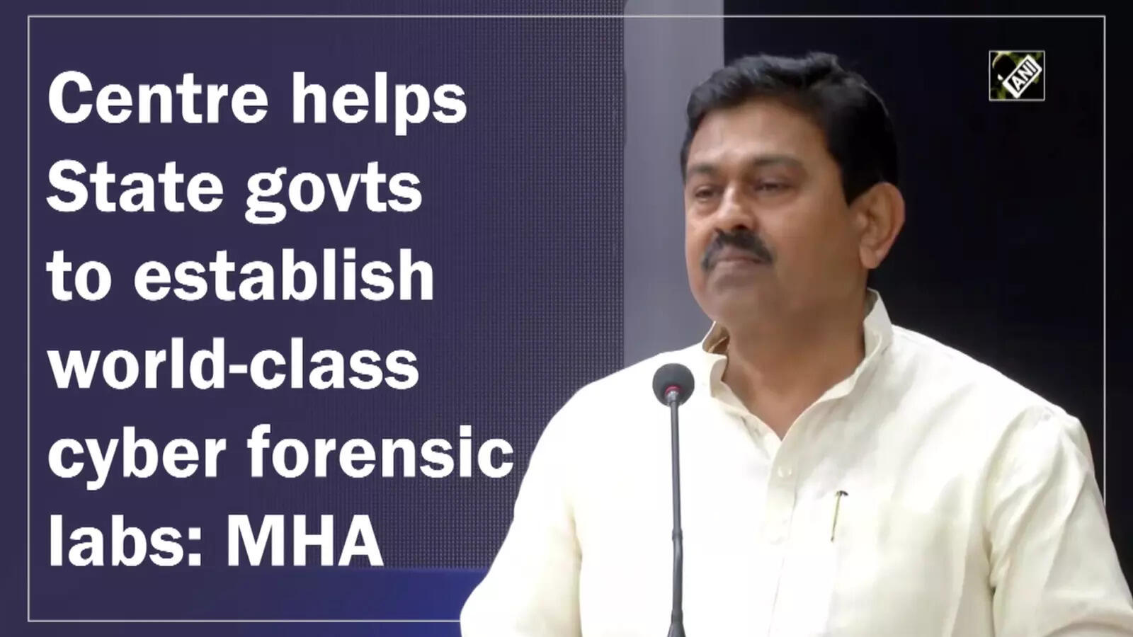 Centre helps State govts to establish world-class cyber forensic labs: MHA