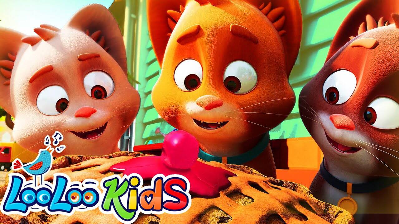 Watch Popular Kids English Nursery Song 'Three Little Kittens' for Kids ...