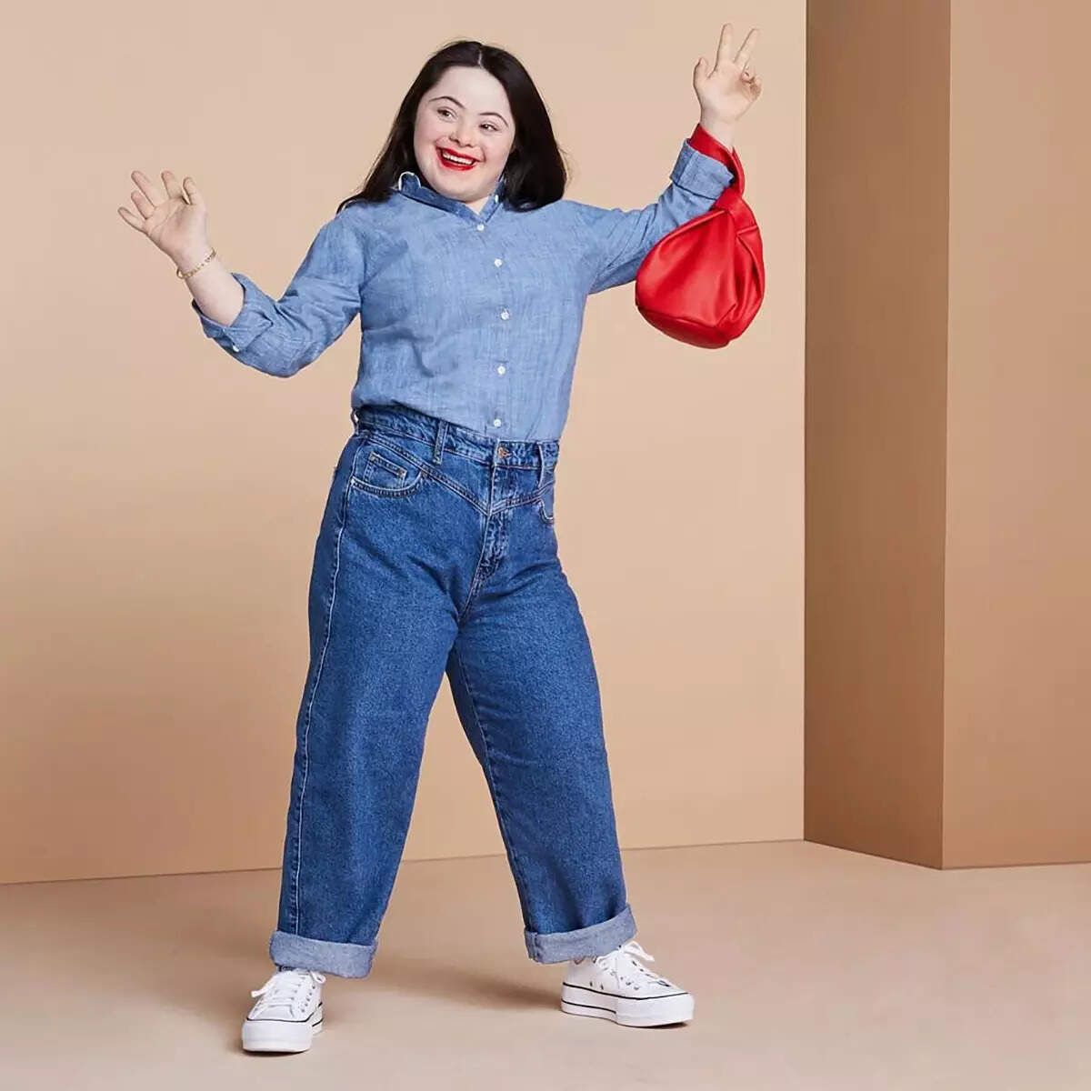 First Down’s syndrome model Ellie Goldstein who campaigned for Gucci ...