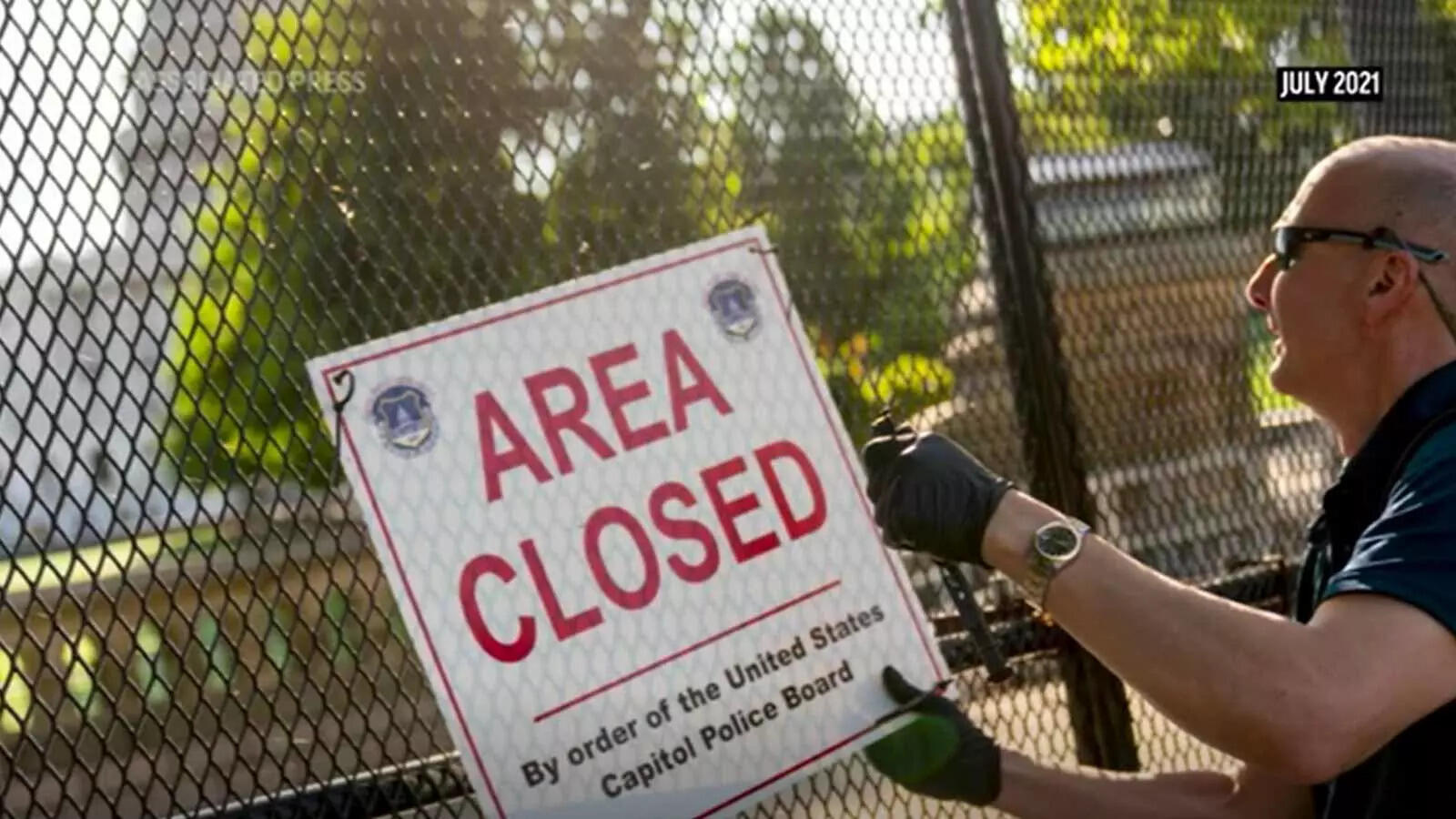 Capitol police prepare for 'Justice for J6' rally