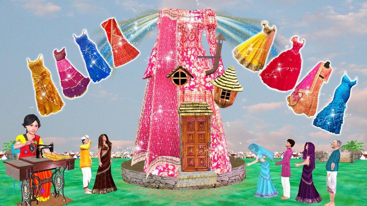 Watch Latest Children Hindi Nursery Story 'Garib Maa Jadui Lehanga' for ...