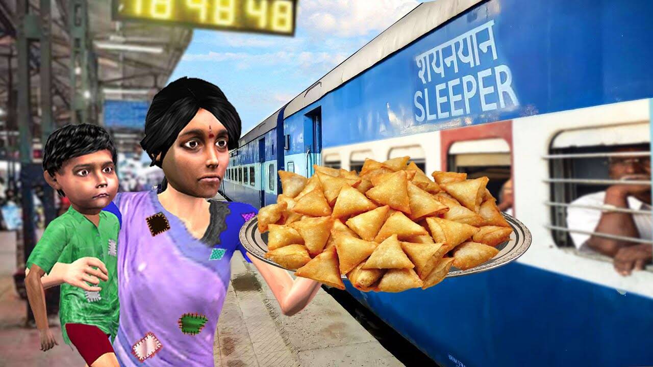 Watch Latest Children Hindi Nursery Story 'Garib Maa Samosa Wali' for ...