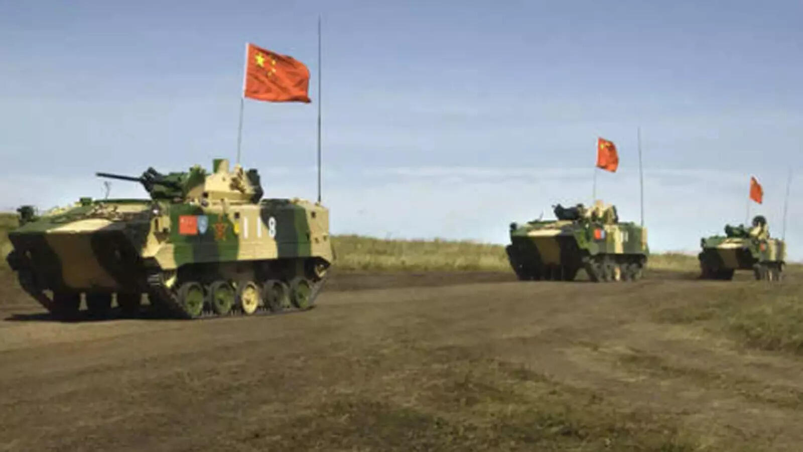 PLA conducts exercise along LAC