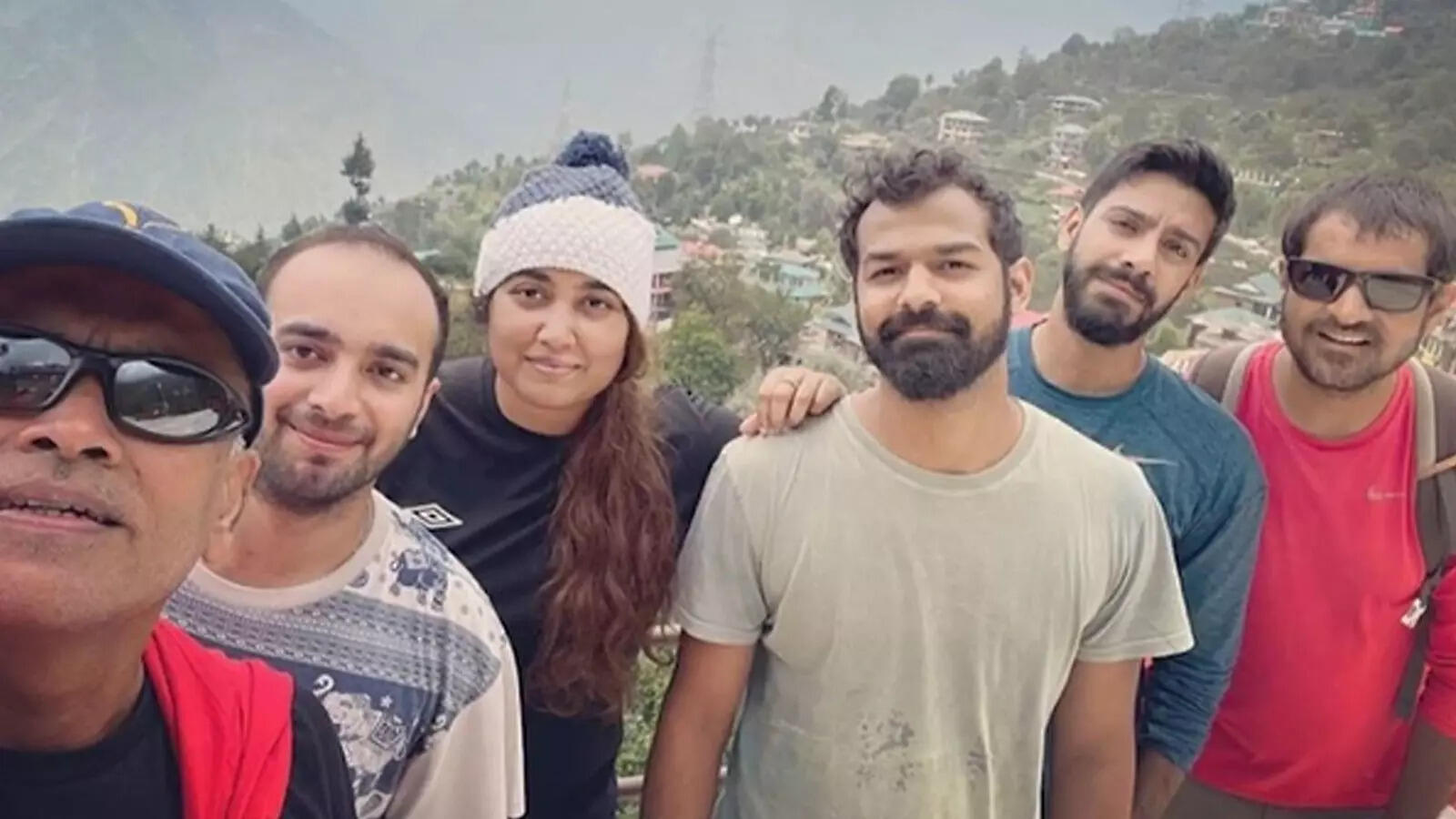Pranav and Vismaya Mohanlal are vacaying in the mountains