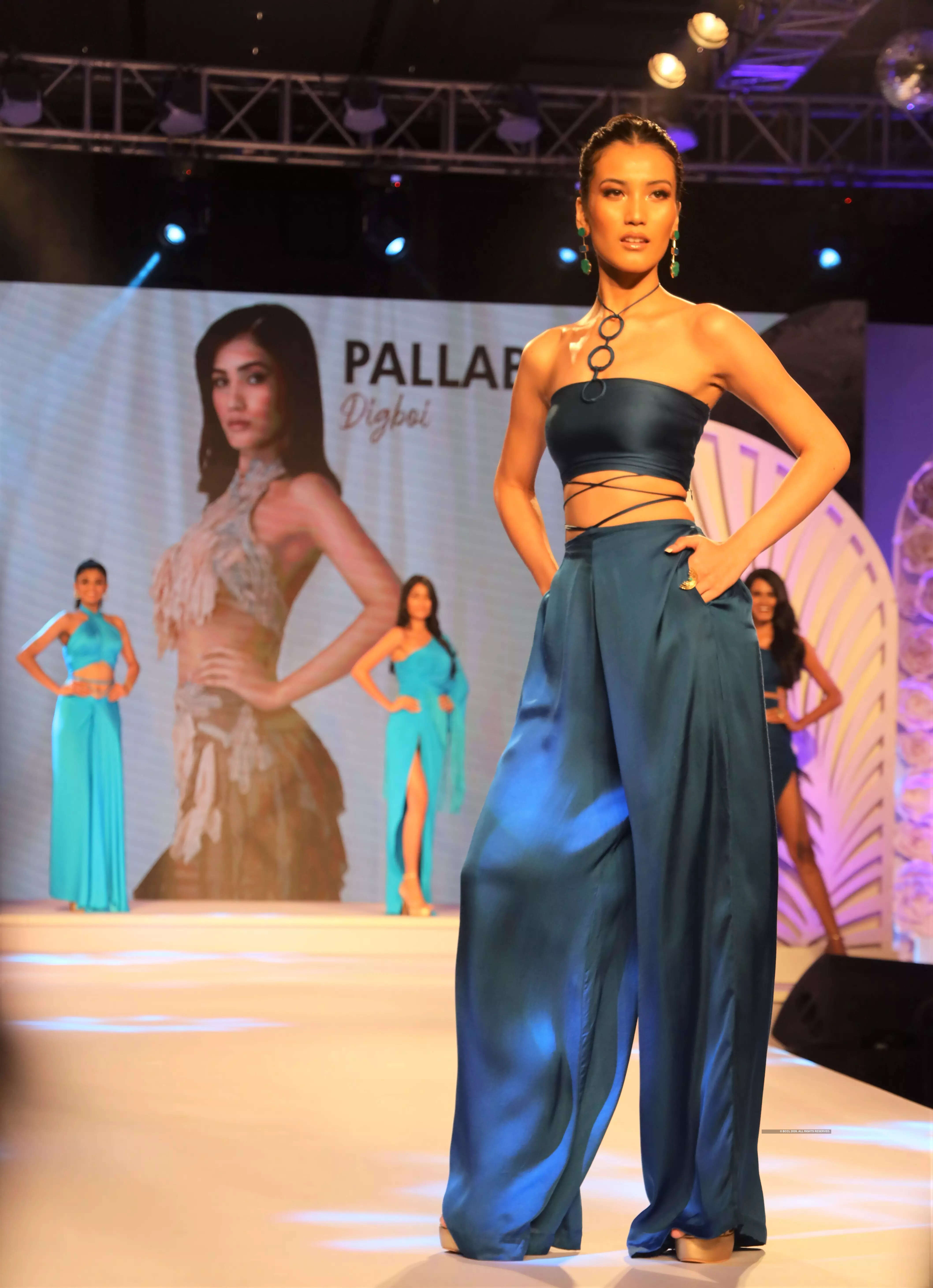 Deme designs for finalists at LIVA Miss Diva 2021 red carpet