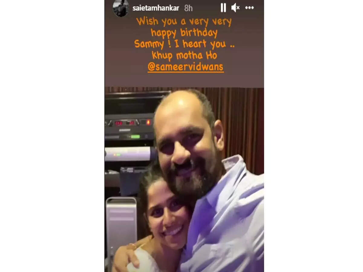 sameer vidwans: Happy Birthday, Sameer Vidwans: Sai Tamhankar ...