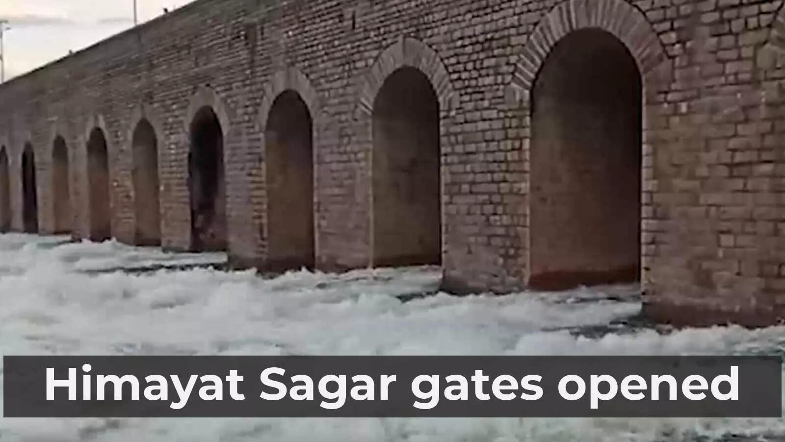 Hyderabad: With water levels rising, 12 gates of the 17 gates of ...