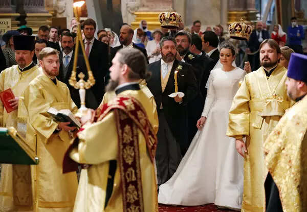 35 spectacular pictures from first royal wedding in Russia since ...