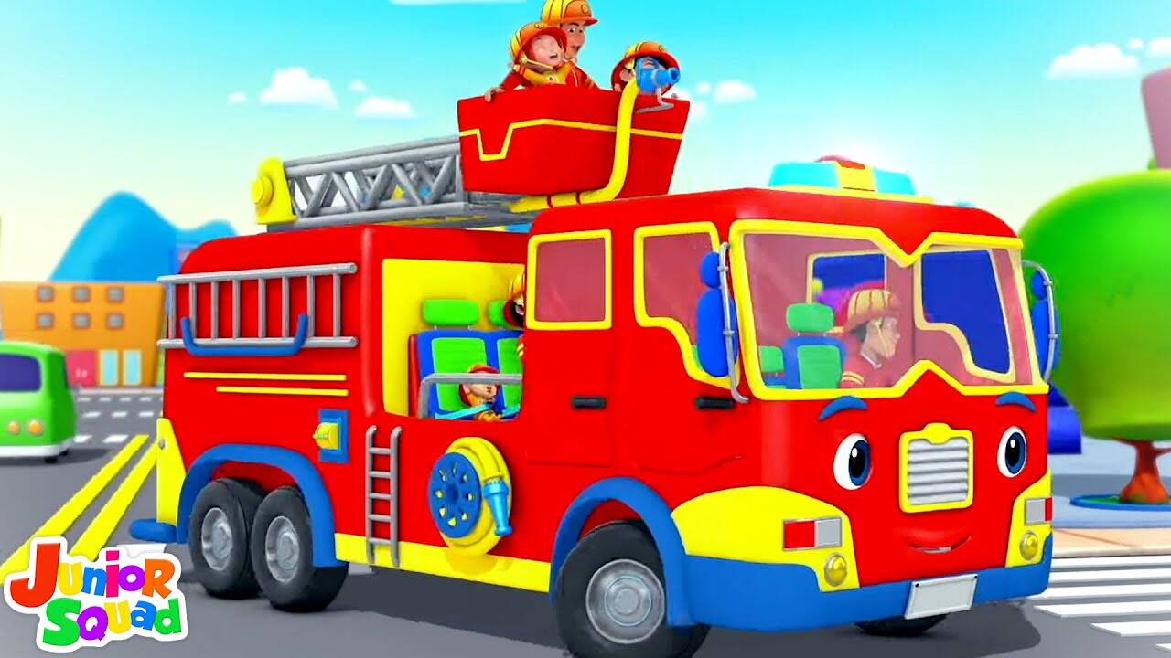 English Nursery Rhymes: Kids Video Song in English 'Wheels On The ...