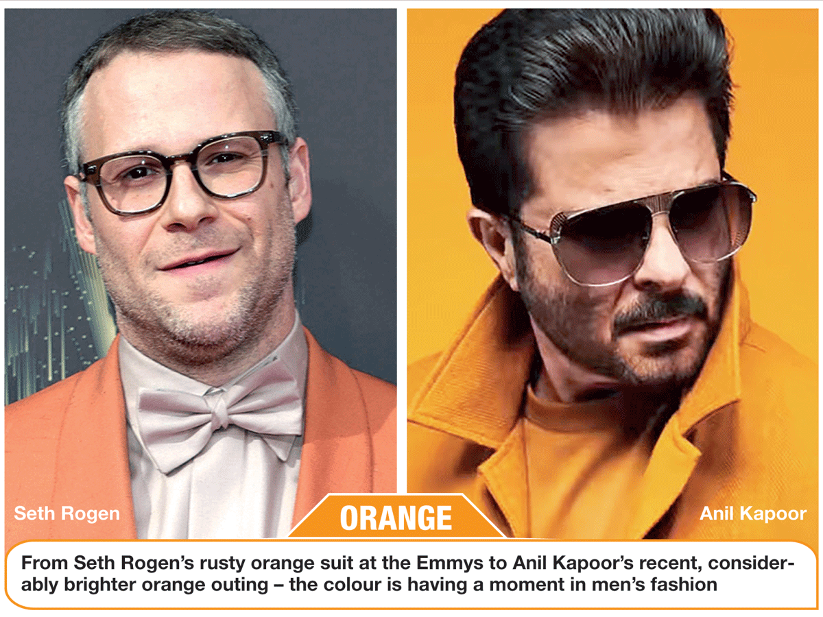 Men, time to add bright colours to your closet - Times of India