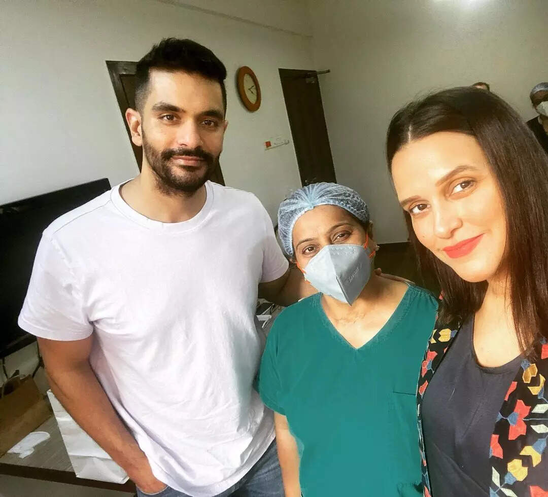 Neha Dhupia pens a heartfelt note for doctors who helped her during her ...