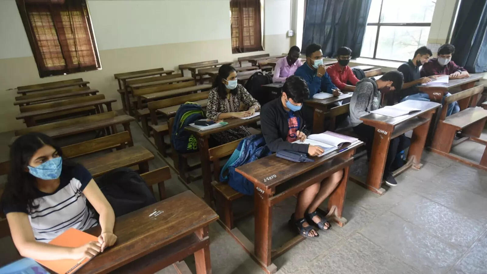 Pune: Students return to classroom after a gap of 18 months
