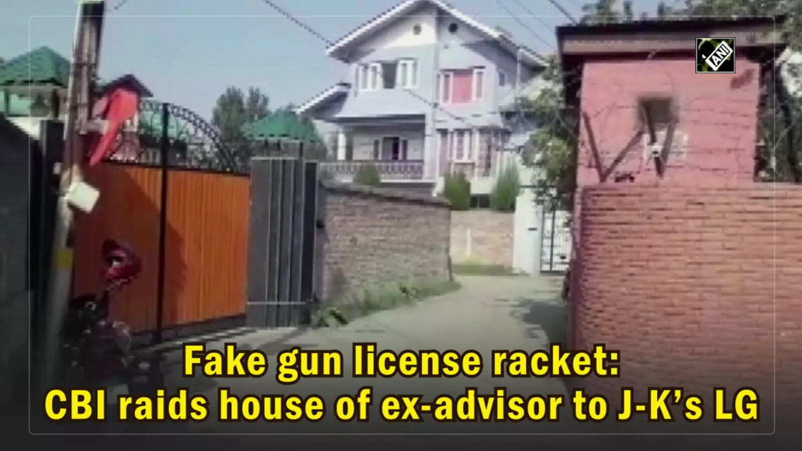 Fake gun license racket: CBI raids house of ex-advisor to J-K’s LG