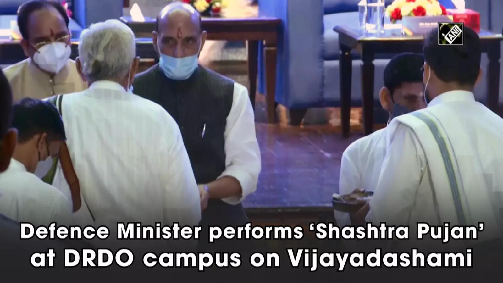 Defence Minister performs ‘Shashtra Pujan’ at DRDO campus on Vijayadashami