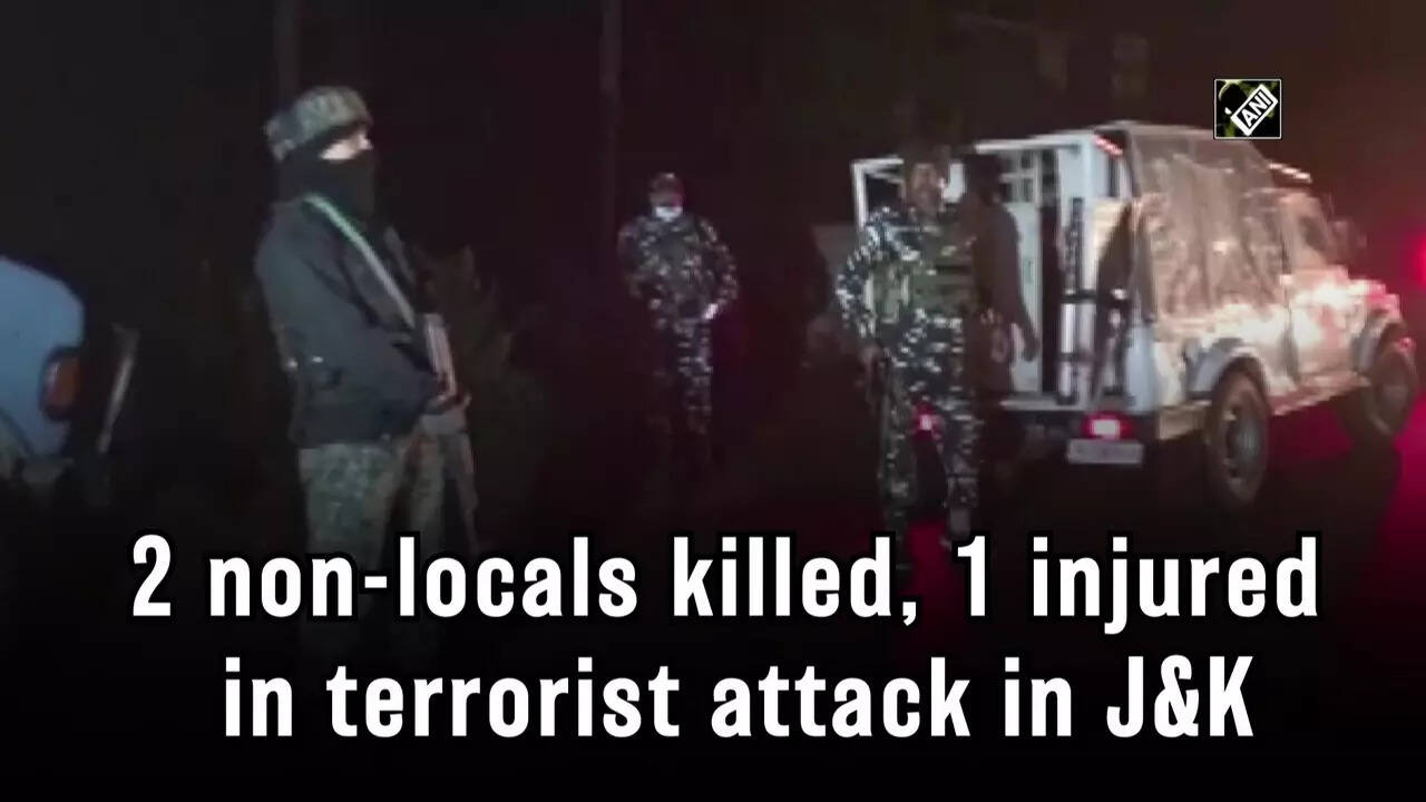 2 non-locals killed, 1 injured in terrorist attack in J&K