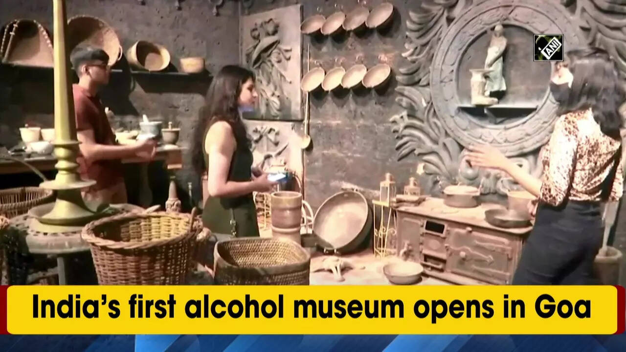 alcohol museum: India's first alcohol museum opens in Goa