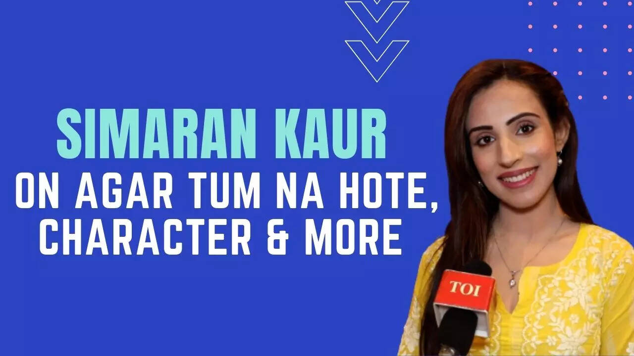 'Simaran Kaur on playing a nurse in Agar Tum Na Hote: This is my dream role