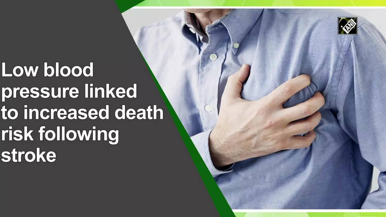 Low blood pressure linked to increased death risk following stroke
