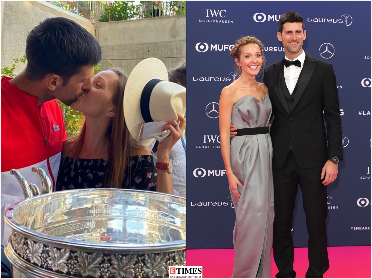 Novak Djokovic and his wife Jelena are the epitome of couple goals ...