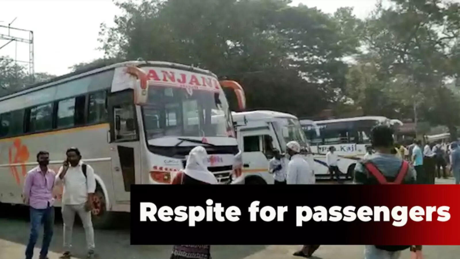 Pune: Relief for passengers after govt permits private buses to operate ...