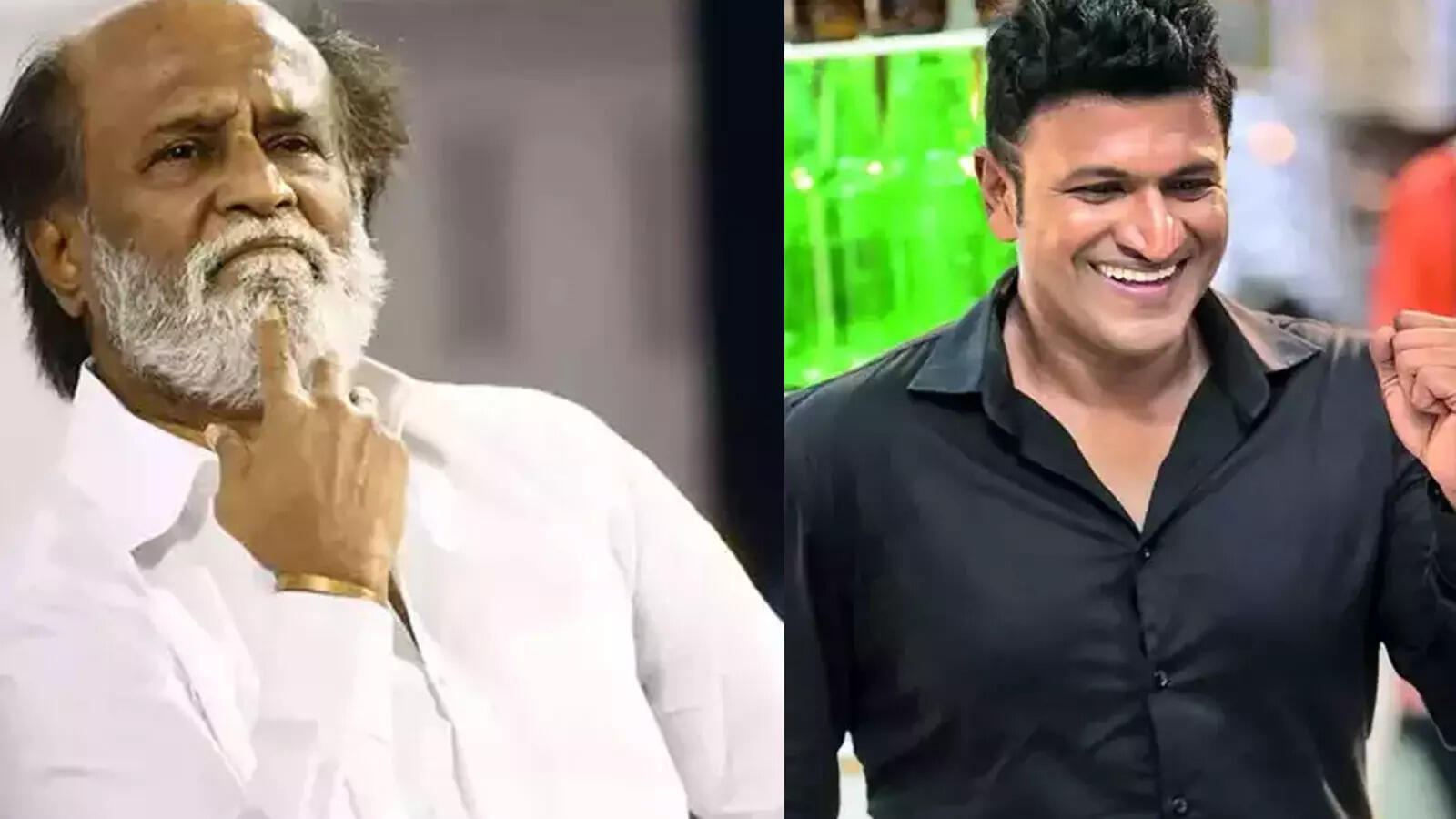 ‘Rest in peace my child': Rajinikanth pays tribute to late Puneeth Rajkumar