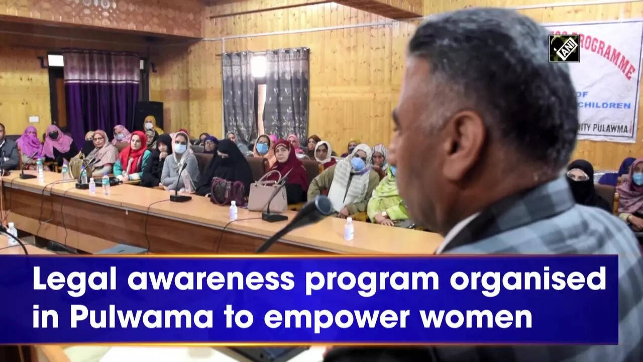Legal awareness program organised in Pulwama to empower women