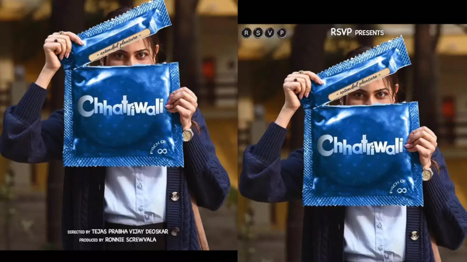 First look of Rakul Preet Singh's comedy starrer 'Chhatriwali' out