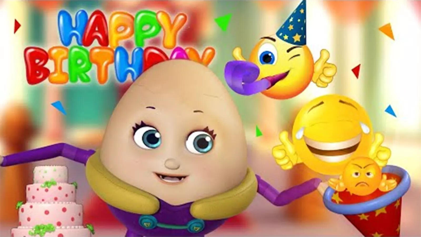 English Nursery Rhymes: Kids Video Song in English 'Humpty Dumpty’s ...