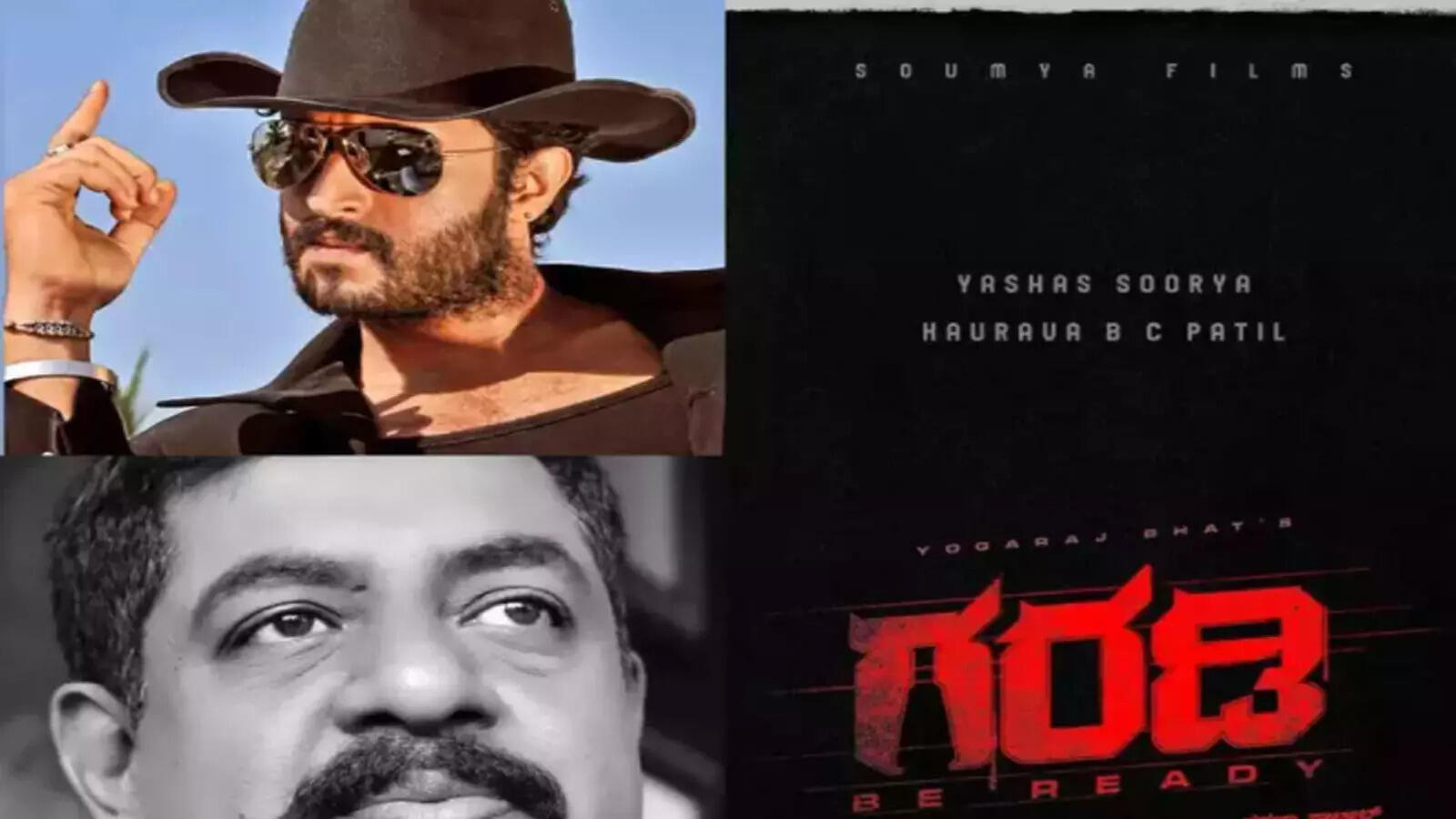 Yogaraj Bhat - Yashas Surya film titled 'Garadi'