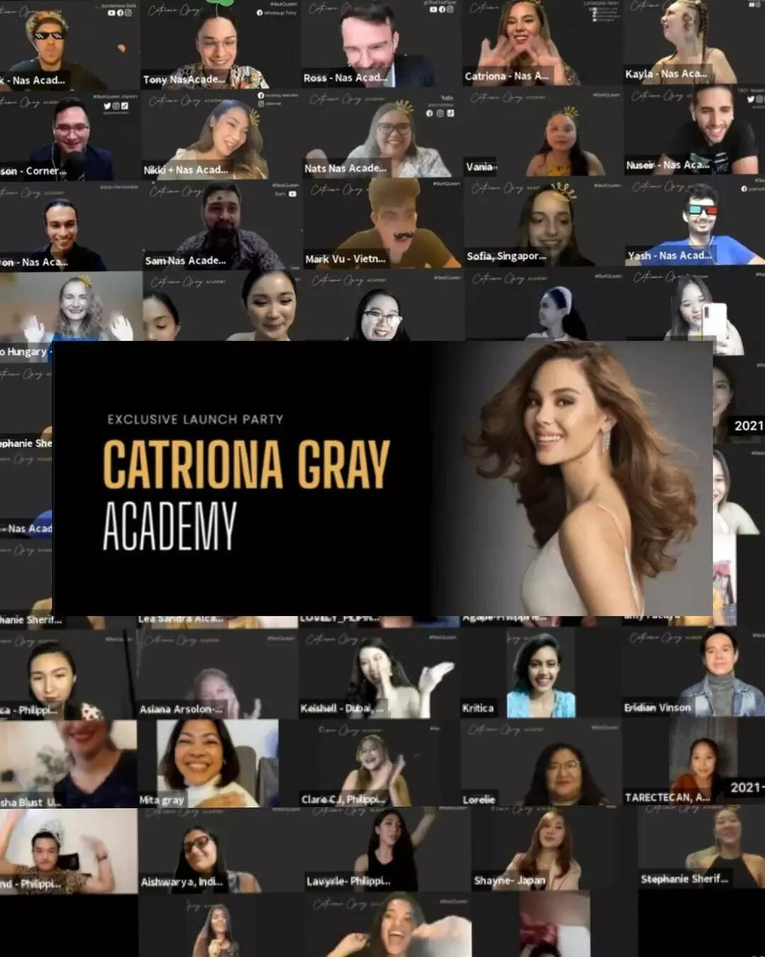 Former Miss Universe Catriona Gray is back in action with The Catriona Gray Academy