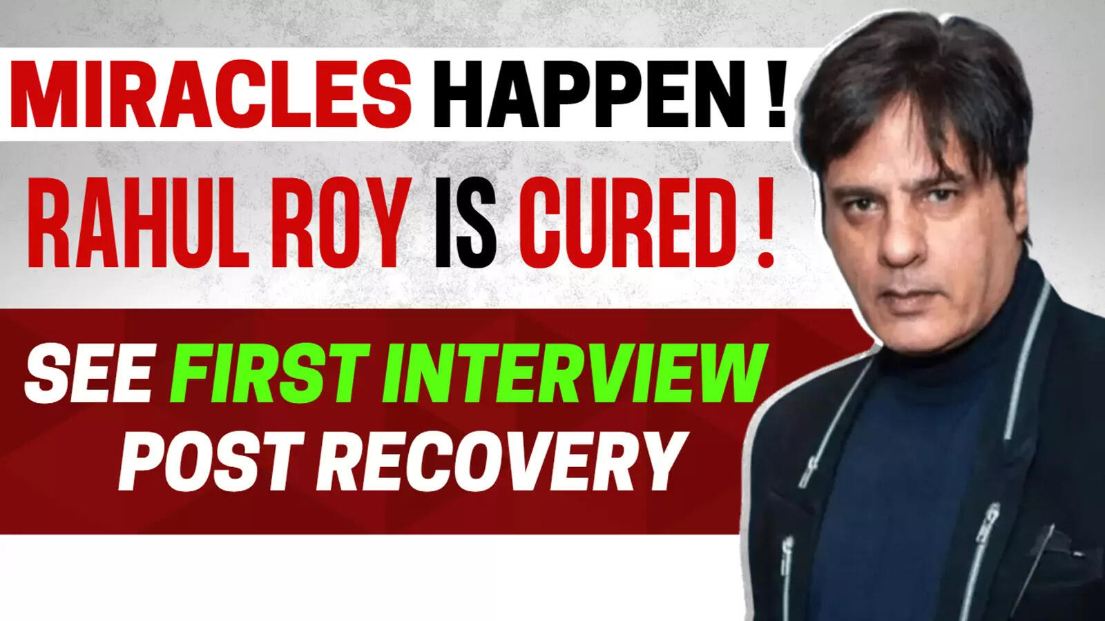 Rahul Roy First Interview: Paralytic Stroke Beaten | Mahesh Bhatt ...