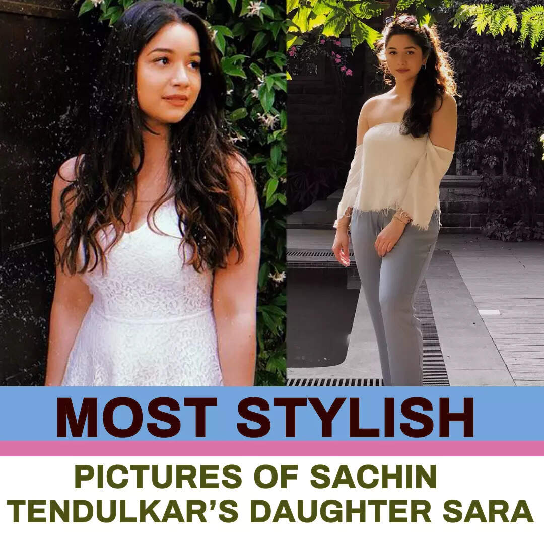 Most stylish pictures of Sachin Tendulkar's daughter Sara